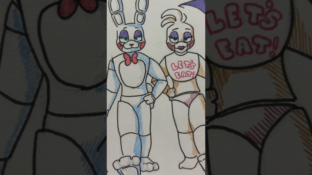 fnaf doodles 🙃 #fnaf #fanart #art