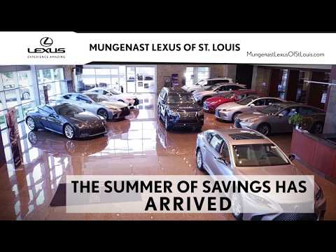 It's the Summer of Savings at Mungenast Lexus!