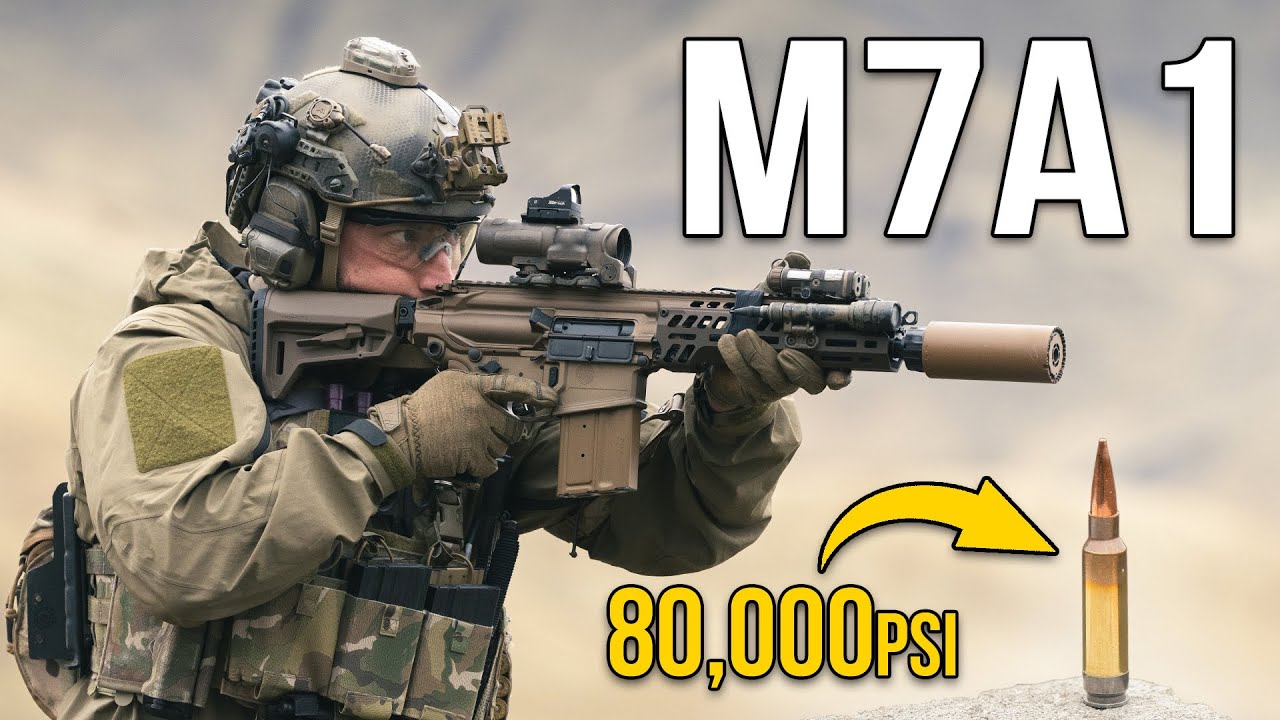 The US Army's New Rifle Just Got An Upgrade; The M7A1 SPEAR