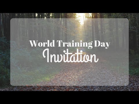 World Training Day Invitation
