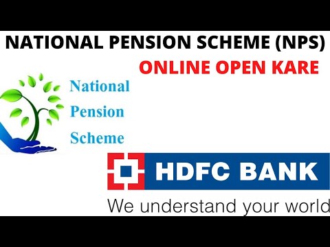 HOW TO OPEN NATIONAL PENSION SCHEME (NPS) IN HDFC ONLINE | HDFC SE NPS ACCOUNT KAISE KHOLE ONLINE