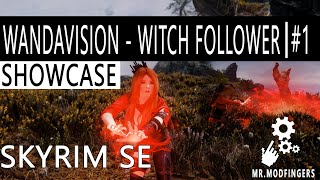 Skyrim SE Mods WandaVision Scarlet Witch Follower at Skyrim Special ...