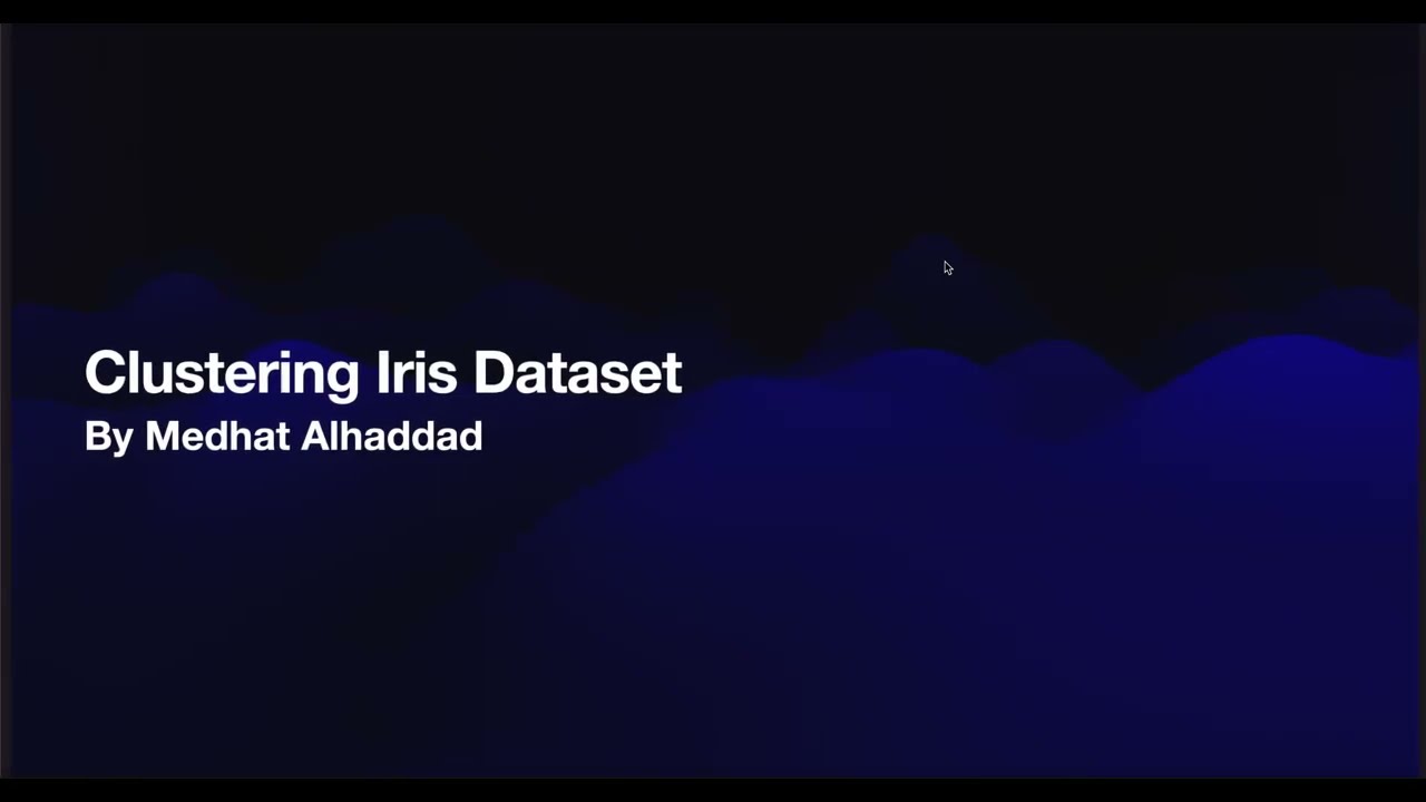 Iris Clustering Demo