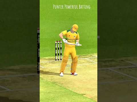 Ricky Ponting Powerful Batting #RC24 #rcswipe #indvsaus #music