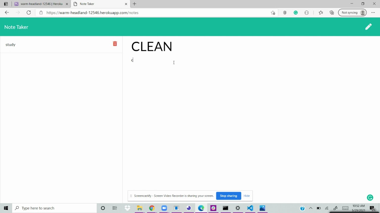 Note-Taker unit-11-Express.js