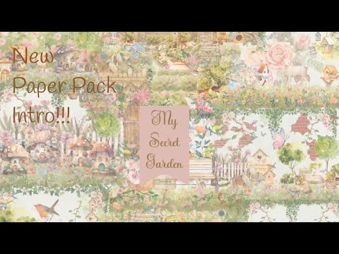 My Secret Garden – New Digital Paper Pack Intro!!! – Julie Worthington