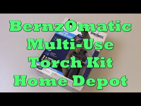 Bernzomatic Torch Kit from Home Depot: Testing & First strike