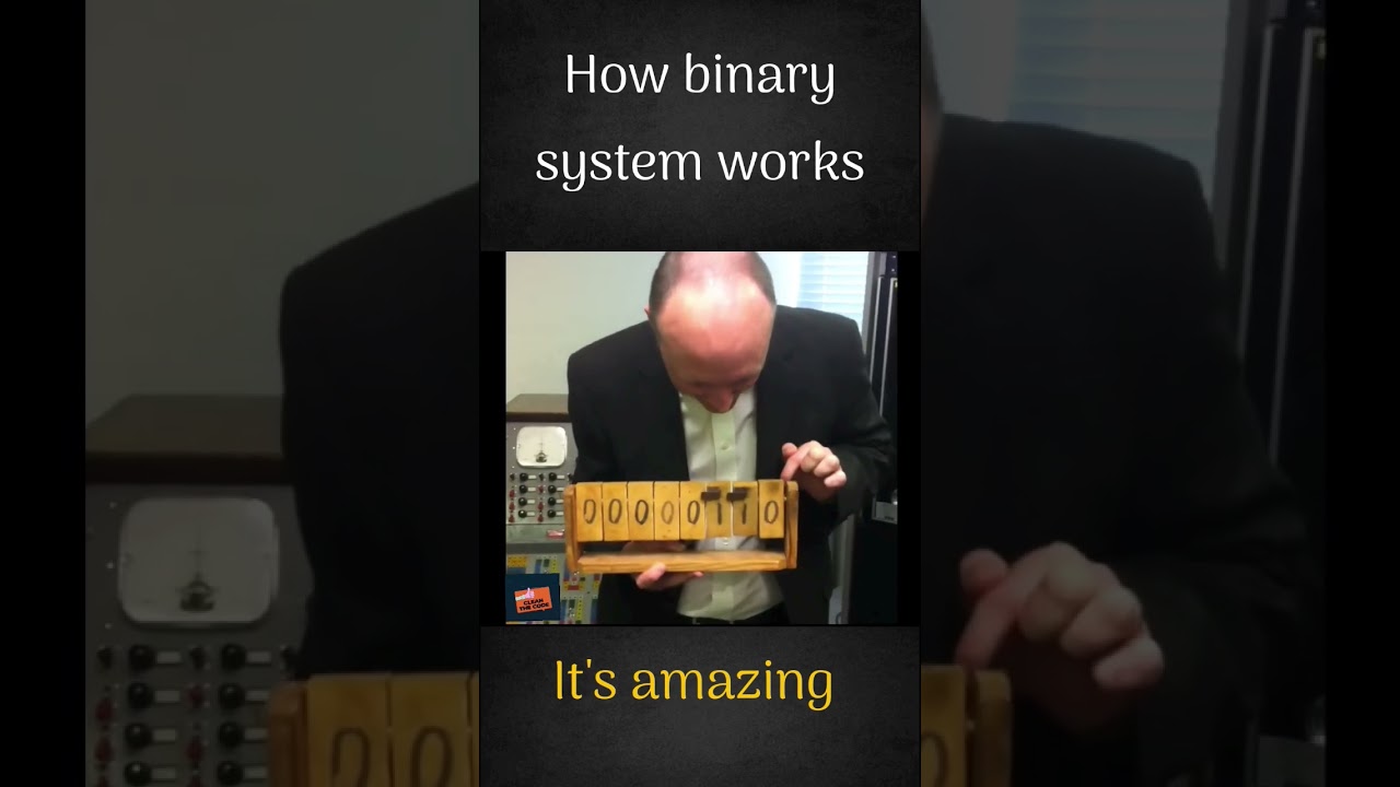How binary system works. #binary #code #webdevelopment