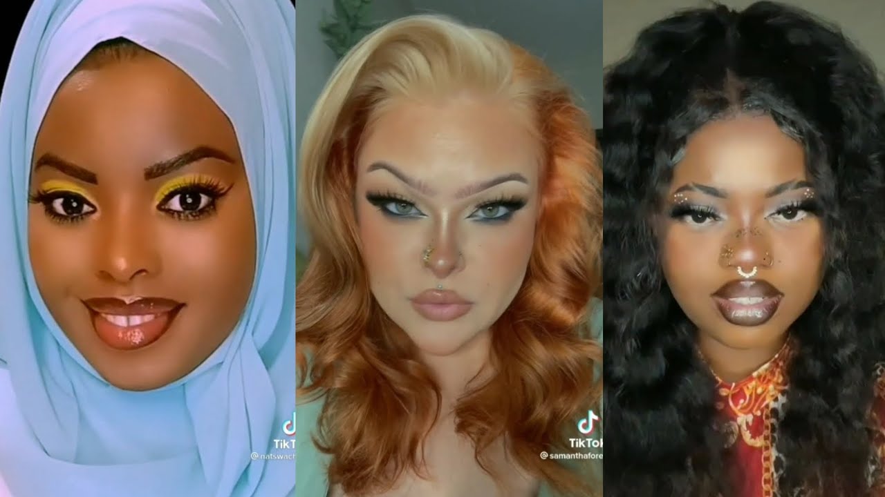 TIKTOK MAKEUP TRANSITION COMPILATION PART 2