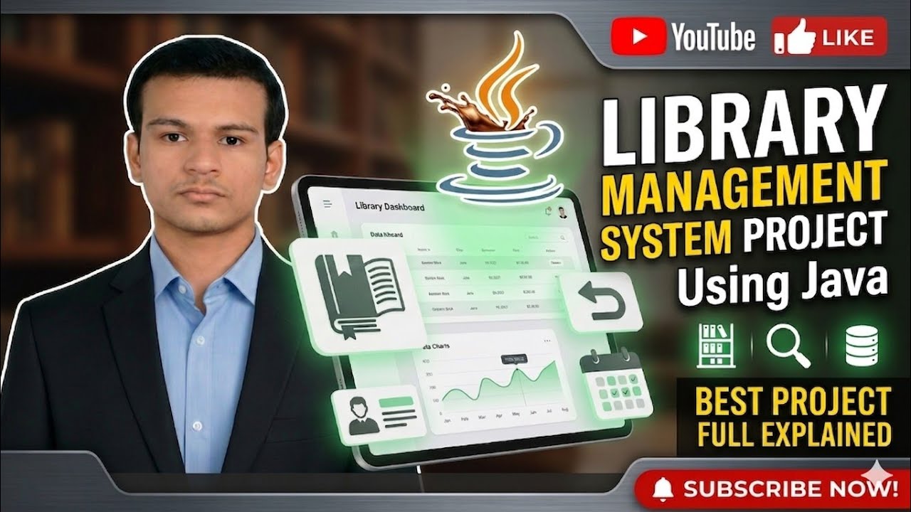 Library Management System Project in Using Java 