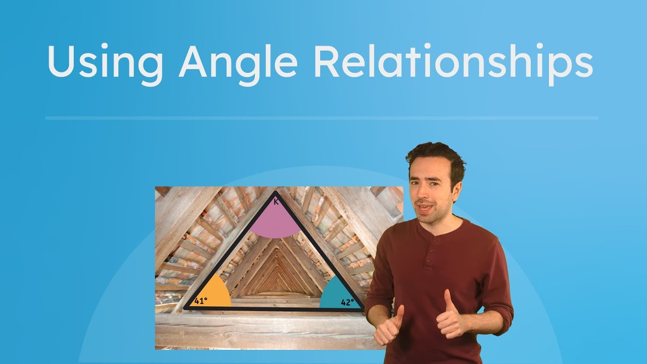 Using Angle Relationships - Solve Triangle Angle Problems