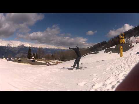 Skok na nartach - Nendaz, Szwajcaria