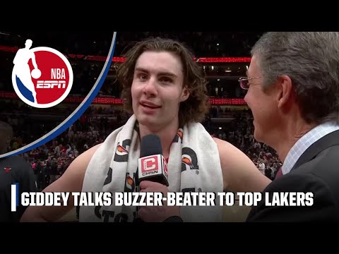 ‘I’ve never made a game winner before’ Josh Giddey talks half court buzzer-beater to top Lakers