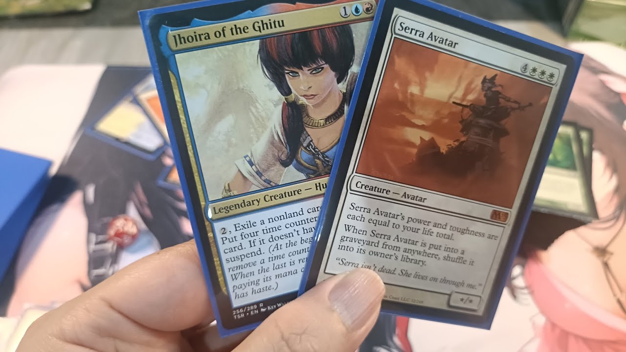 The Serra Avatar Combo. #magicthegatheringcommunity 