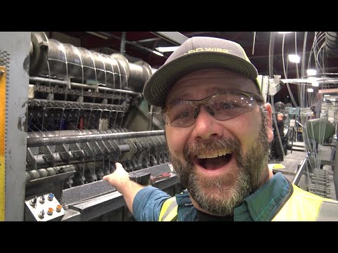 FUN AND EDUCATIONAL!! HOW FENCING WIRE IS MADE!! YOU'LL ENJOY THIS VLOG!