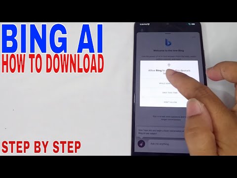 ✅ How To Download BingAi On Mobile Phone 🔴