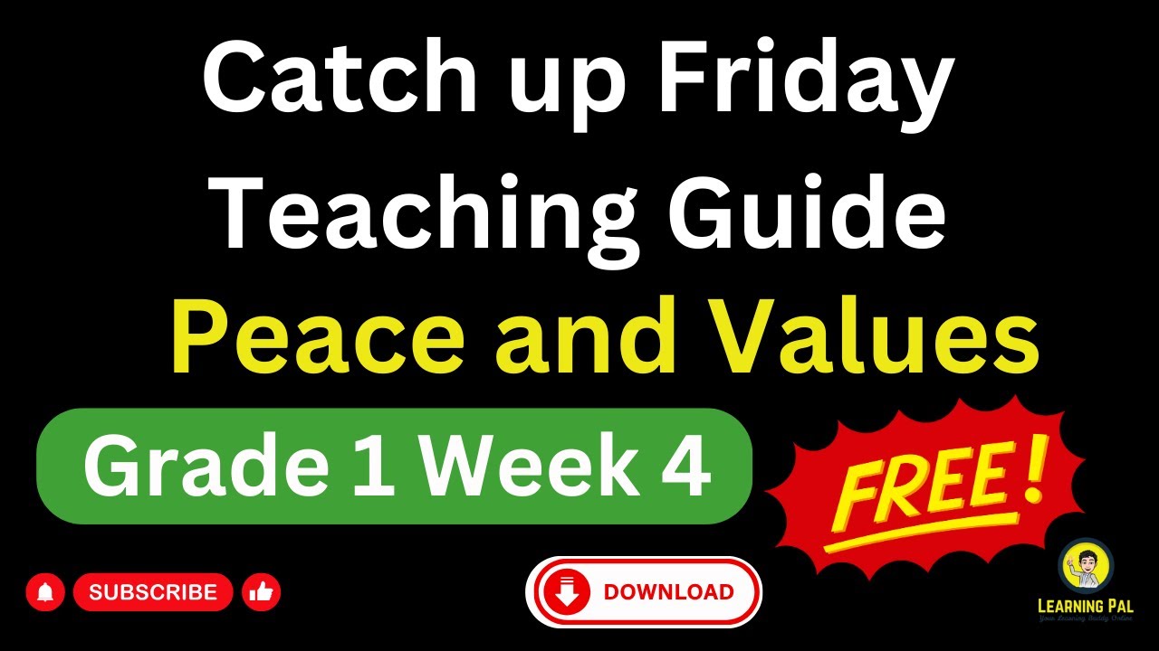 Catch up Friday Teaching Guide