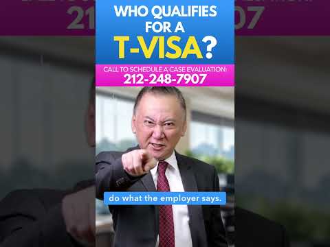 Who Qualifies For a T-Visa?