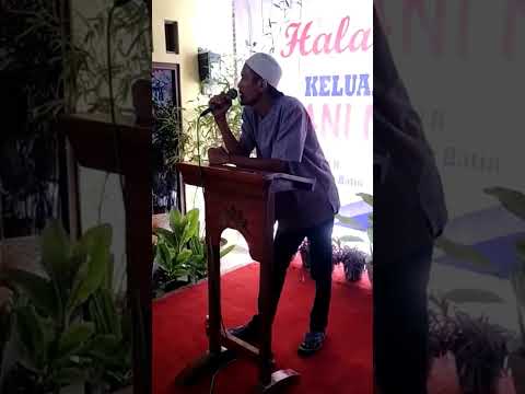 sambutan Tuan Rumah Acara Halal Bi Halal
