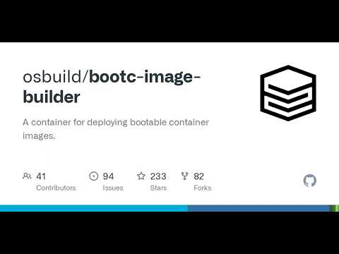 GitHub - osbuild/bootc-image-builder: A container for deploying bootable container images.
