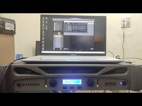 Crown Xti 6002, 6000W, Full Dsp Setting Manual & Software dono tarike se #crown #jbl #harman #dbx