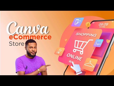 How to Design FREE Ecommerce Website in Minutes using Canva Website Builder | Step-by-Step Tutorial