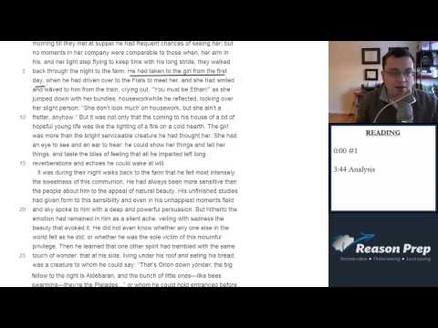 #1 - Main Focus of Narrative, New SAT Foundations - Reading