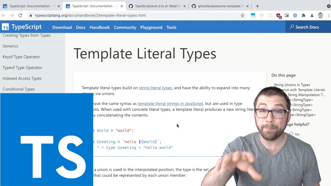 TypeScript Template Literal Types