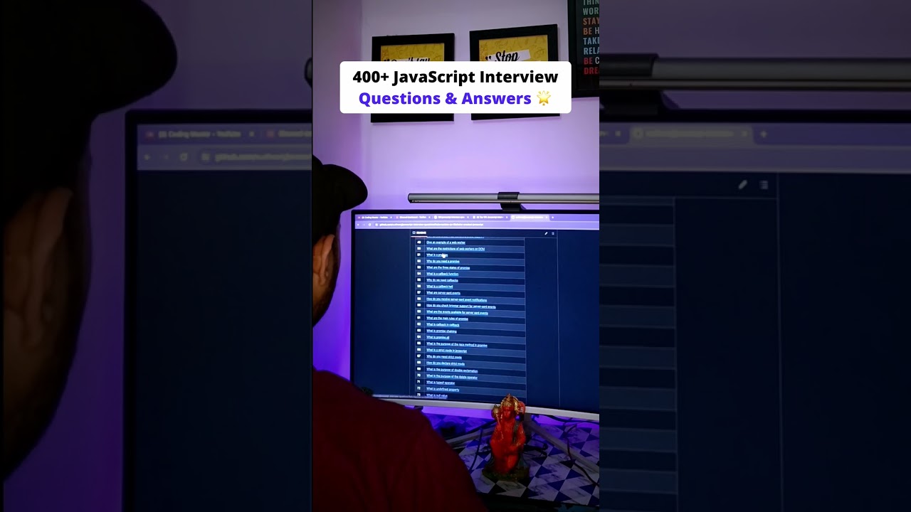 400+ JavaScript Interview Questions & Answers 😱🔥