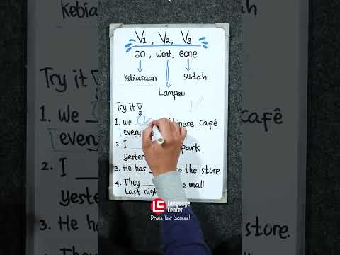 UDAH PAHAM BEDANYA VERB 1, VERB 2, DAN VERB 3? YUK TES GRAMMARMU! | SHORTS - Kampung Inggris LC