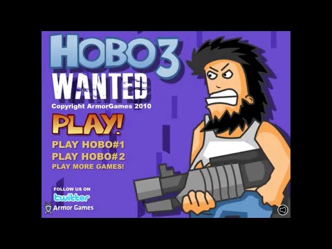 Hobo 3: Wanted Gameplay (Flash Game)