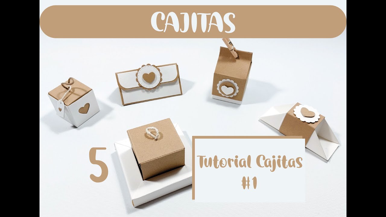 Tutorial Cajitas CAJITA #5 #scrapbook #scrapbooking #papercraft