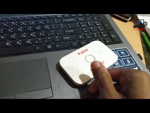 How to reset airtel 4g router password (airtel 4g hotspot)
