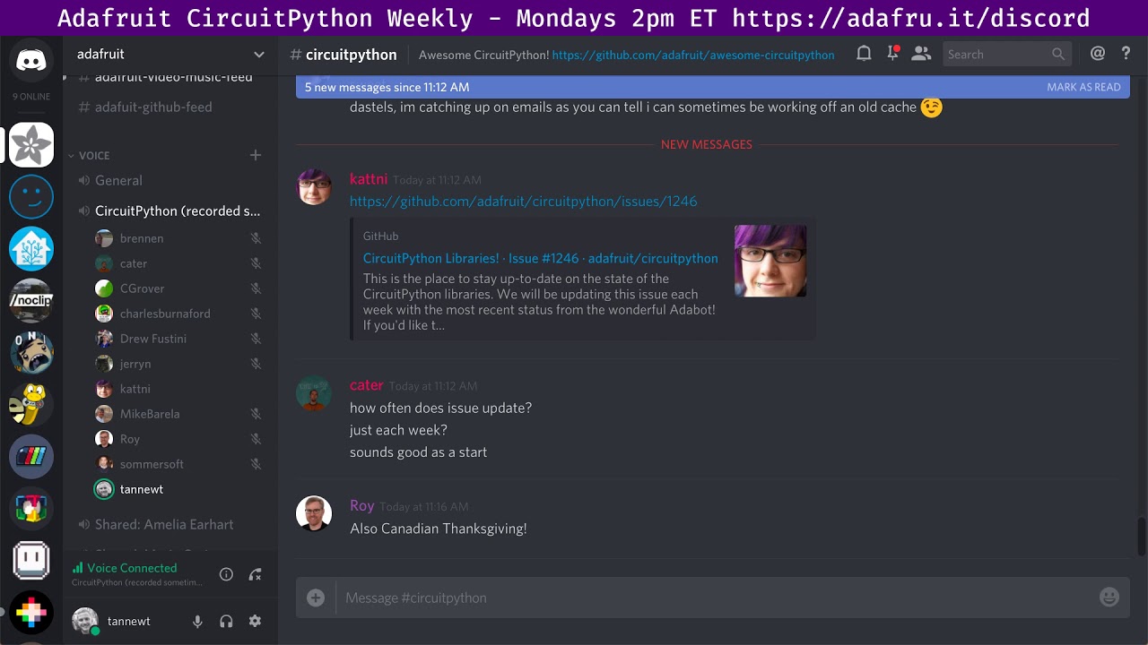 Adafruit CircuitPython Weekly - October 8th, 2018 @adafruit #adafruit #circuitpython