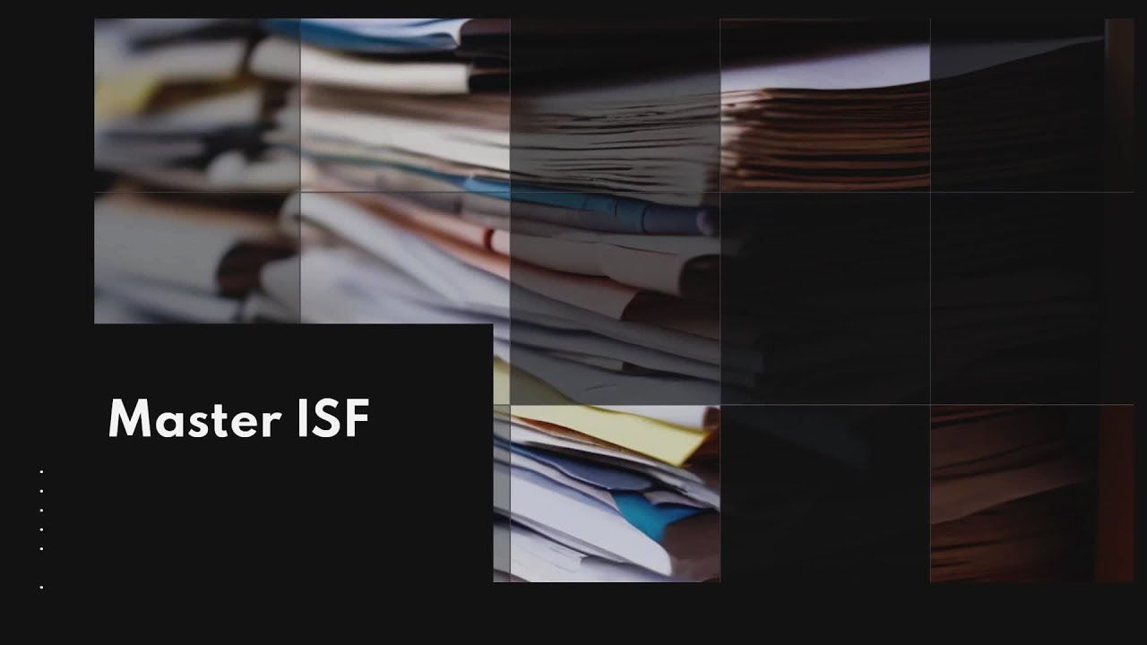 Master ISF Filing: Essential Document Checklist!