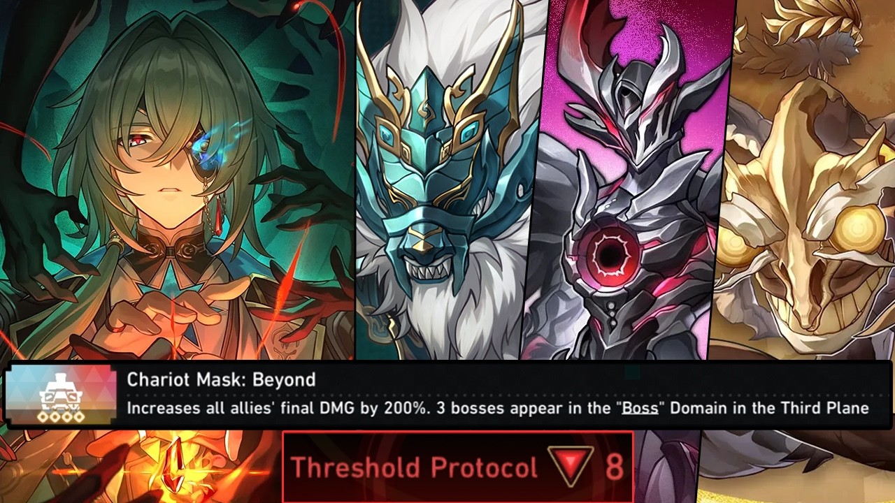 Fighting 3 Final Bosses With Chariot Mask: Beyond! Anaxa Propagation With Chariot Mask | DU Arcadian