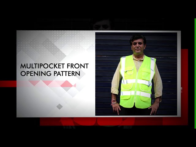 High visibility Safety Jacket, Reflecticve Vest - Reflectosafe ...