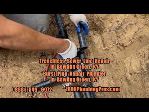 Trenchless Sewer Line Repair in Bowling Green, KY - Burst Pipe Repair Plumber