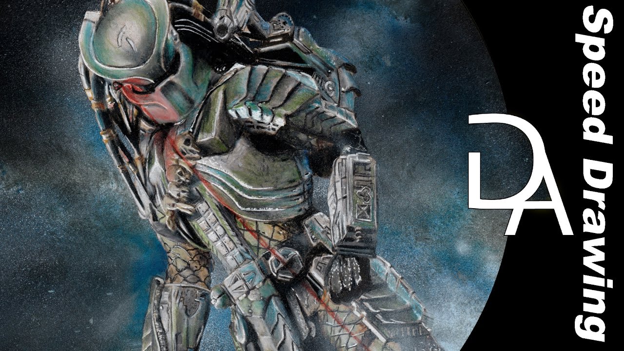 Speed Drawing: How to draw Predator