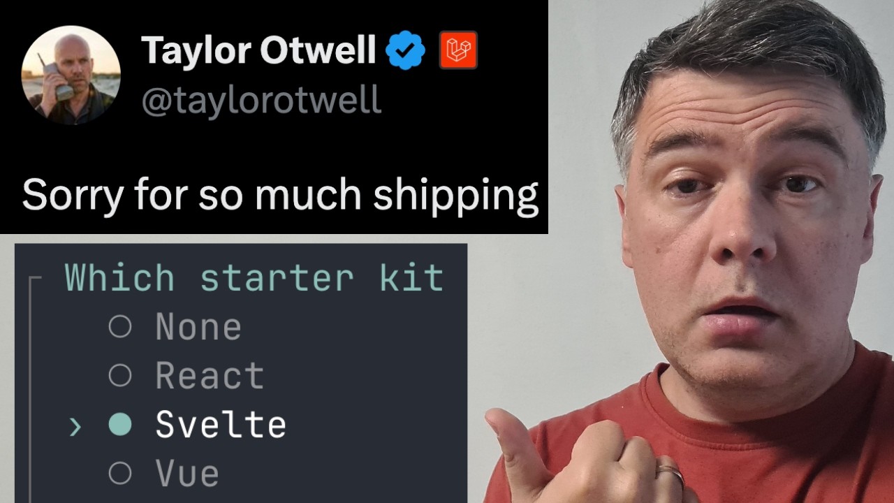 NEW: Laravel Svelte Starter Kit! (and more Laravel news)