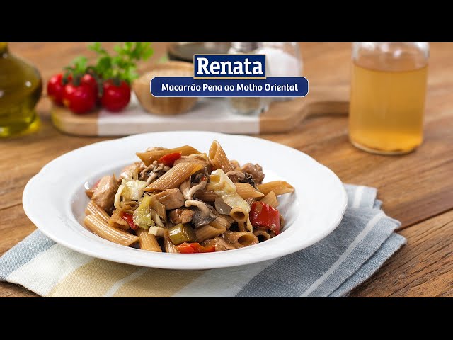 Macarrão Pena ao Molho Oriental - Renata