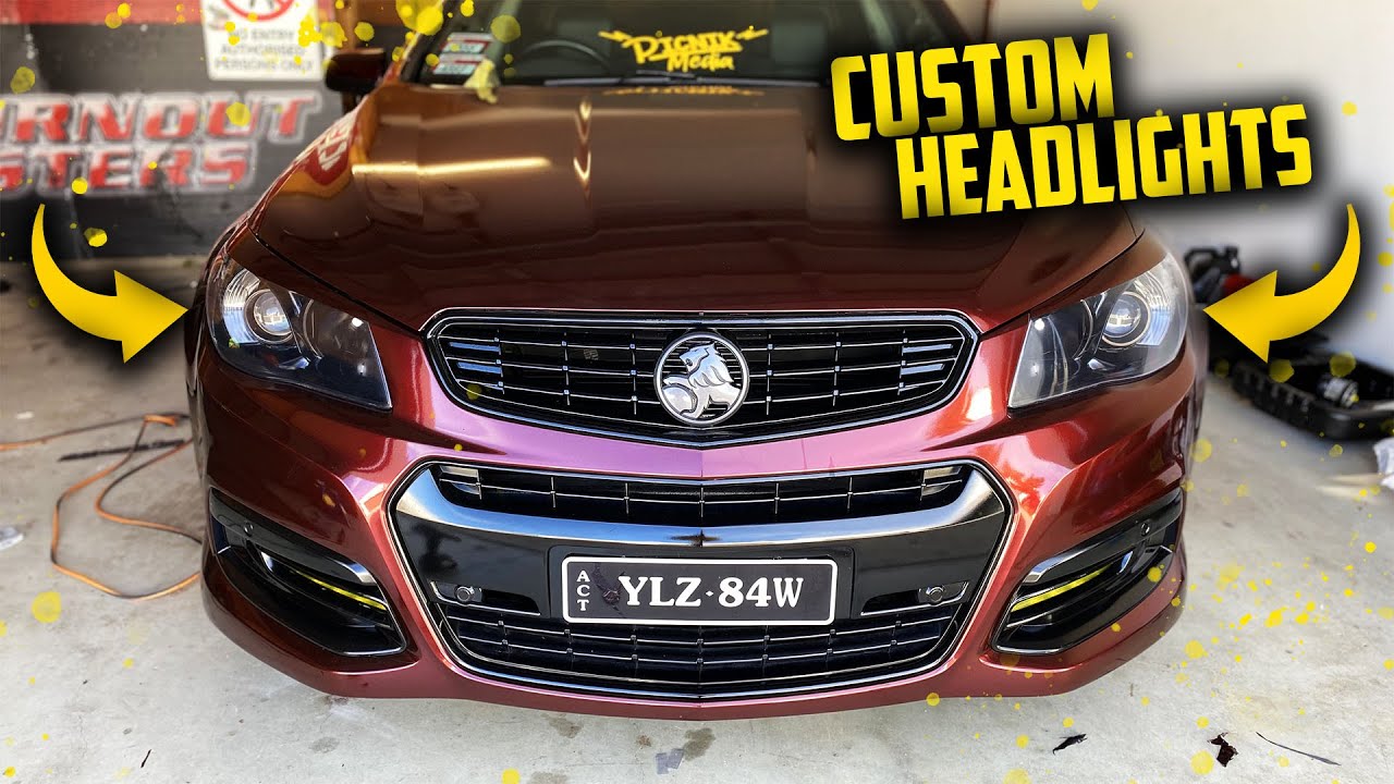 Custom VF SS Headlights Completed! (And New Project)