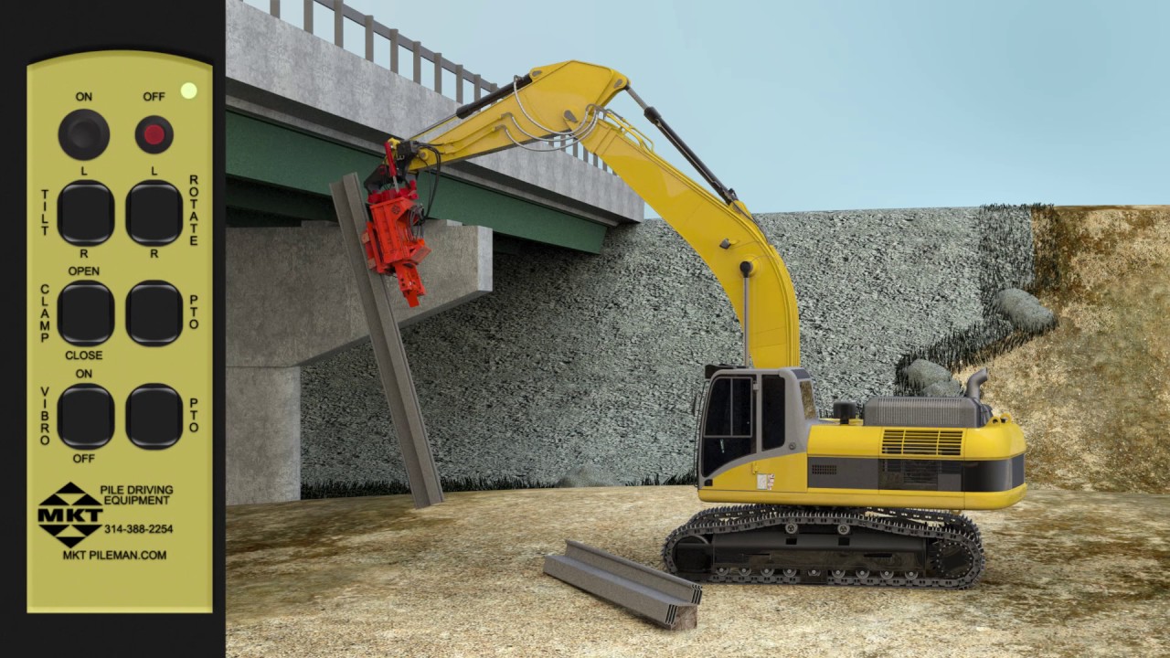 MKT V-8ESC Vibratory Hammer