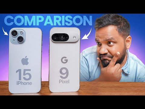 Pixel 9 vs iPhone 15 Full Comparison - Best Base Flagship? | Android vs iOS