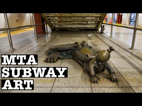 MTA NYC Subway Art Installation: Life Underground In New York
