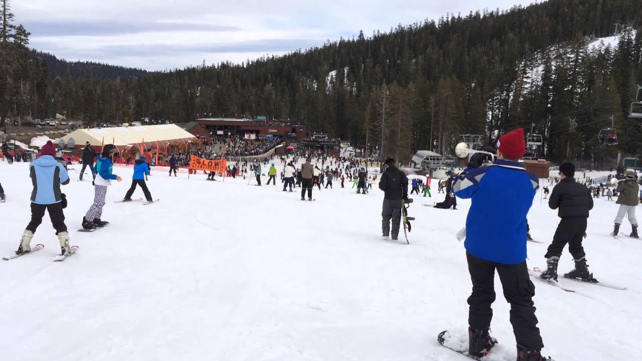 Cal Band Great- on skis!