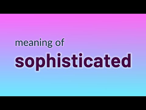 Sophisticated - 64 English Vocabulary Flashcards