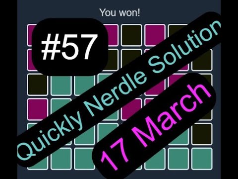 Today's 'Nerdle | March 17 Nerdle, hints, tips, solution | #nerdle57 | how to play nerdle #shorts