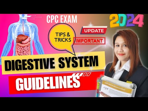 CPC Exam Digestive System Guidelines | Medical Coding