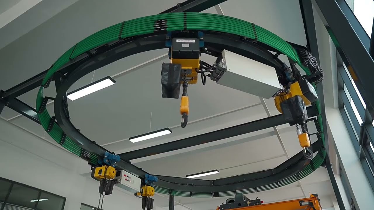 Intelligent Suspension Overhead Crane System